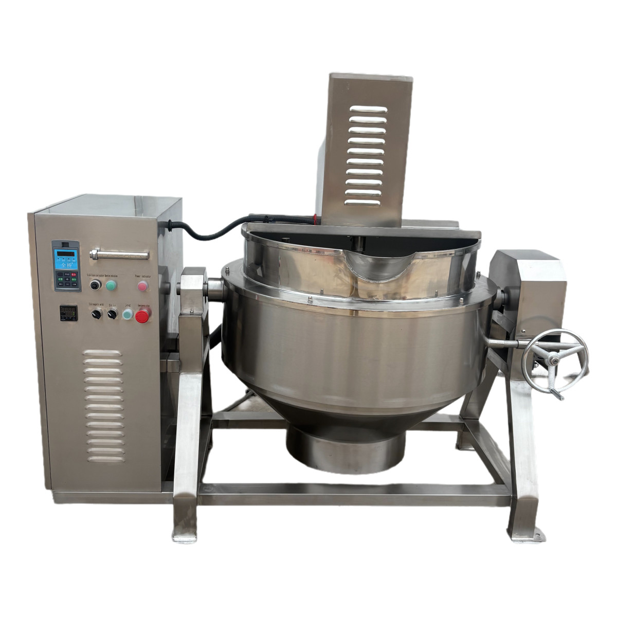 Industrial Cooking Kettle Mixer For Central Kitchen Food Processing ...