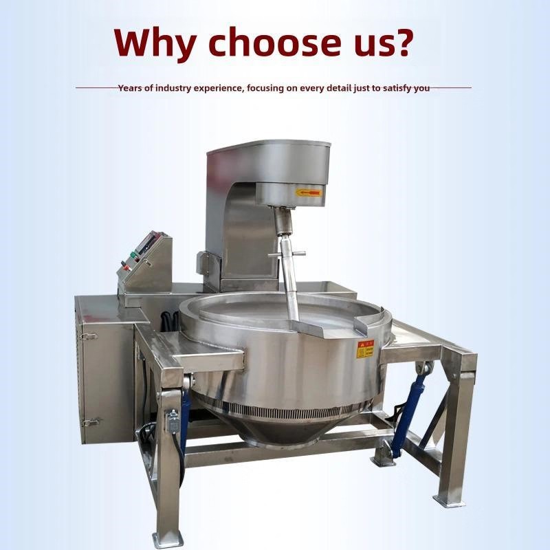 Food Grade Stainless Steel Jacketed Kettle for Commercial Soup Cooking ...